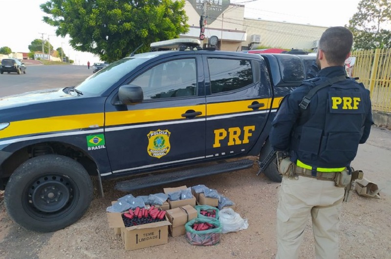Prf Prende Homem Por Porte Ilegal De Arma De Fogo No Município De Bom