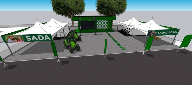 Sada terá um espaço de 700 metros quadrados na 73ª edição da Expoapi ...